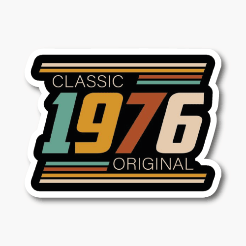 1976. Classic Original - Todo Stickers